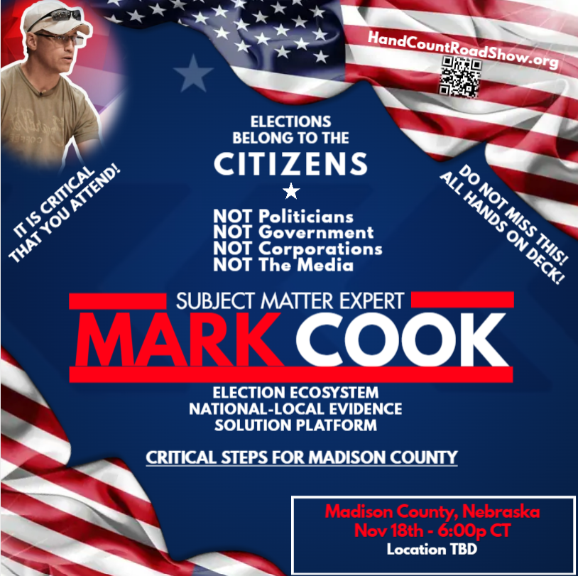 Madison County, NE – Hand Count Road Show